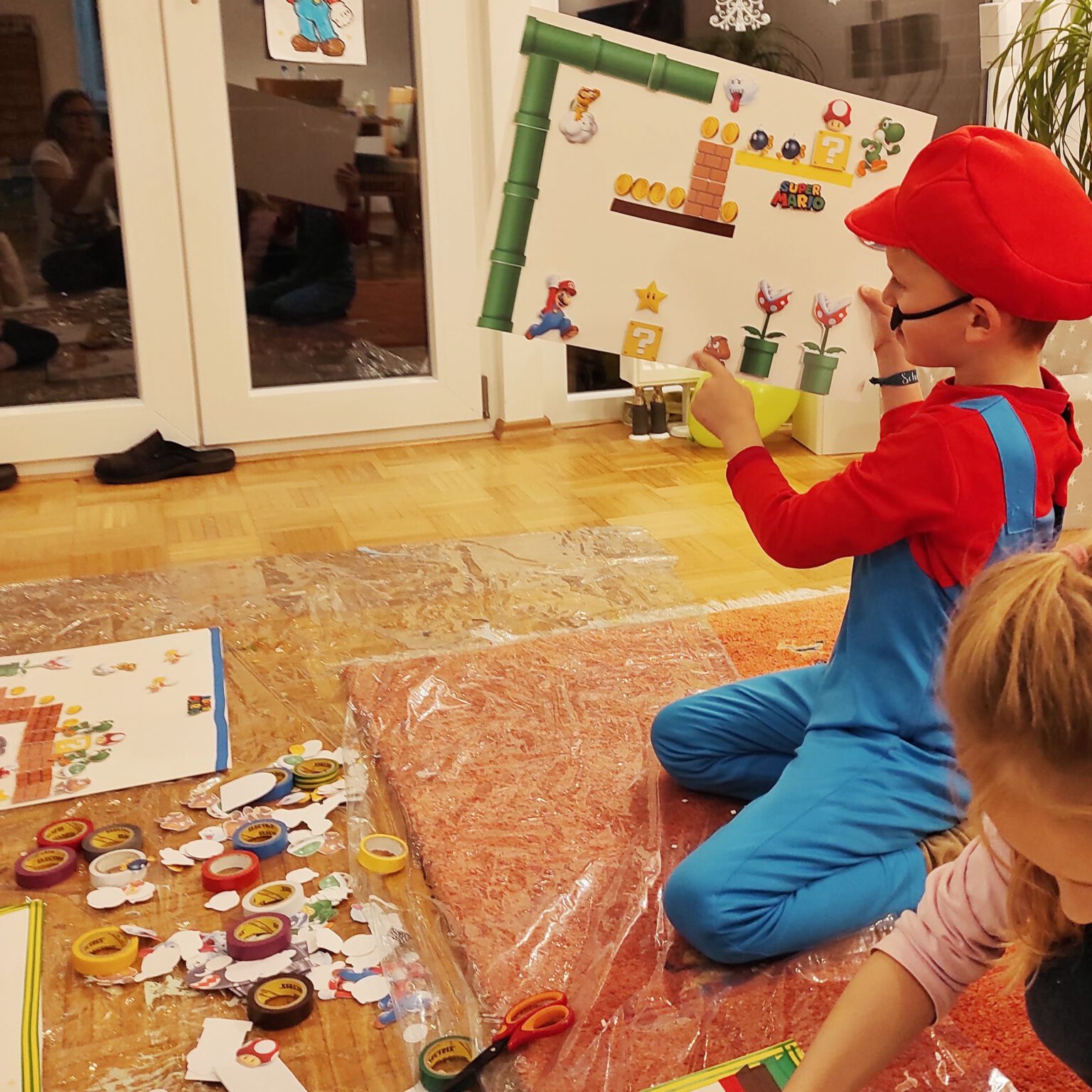 Kindergeburtstag "Super Mario" - von knall bis bunt